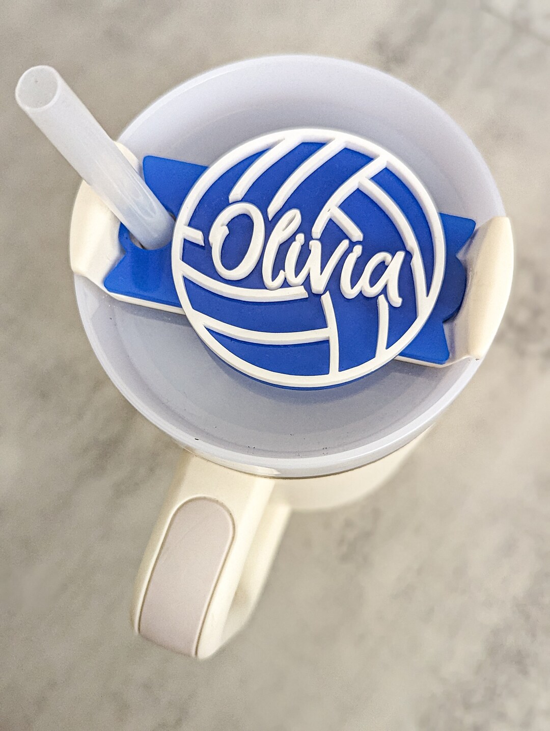 Volleyball Player Tumbler Topper Tags / Volleyball Mom Personalized ...