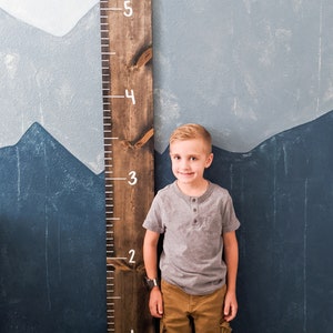 Life-size Wooden Ruler | 6 Foot Measurement for Kids | Child Growth ...