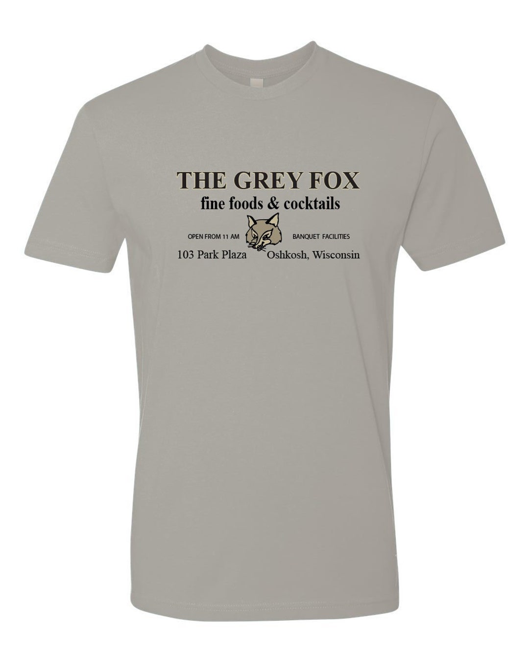 The Grey Fox Restaurant Oshkosh Wisconsin Retro T-shirt - Etsy