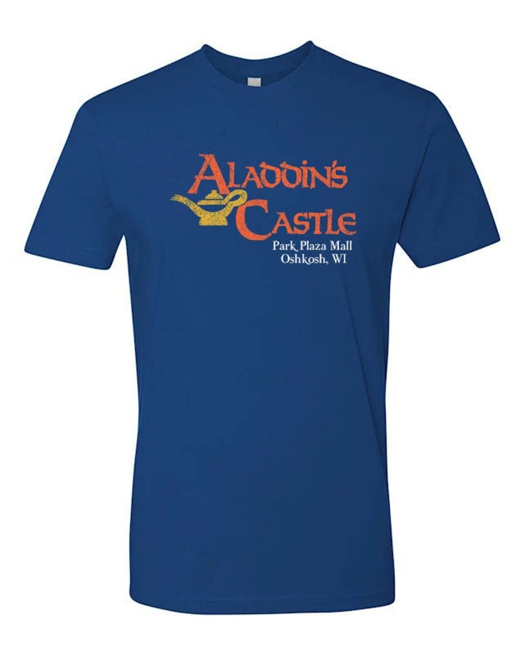 Oshkosh Vintage Aladdin's Castle Arcade Park Plaza Mall T-shirt Wisconsin 1980s - Etsy
