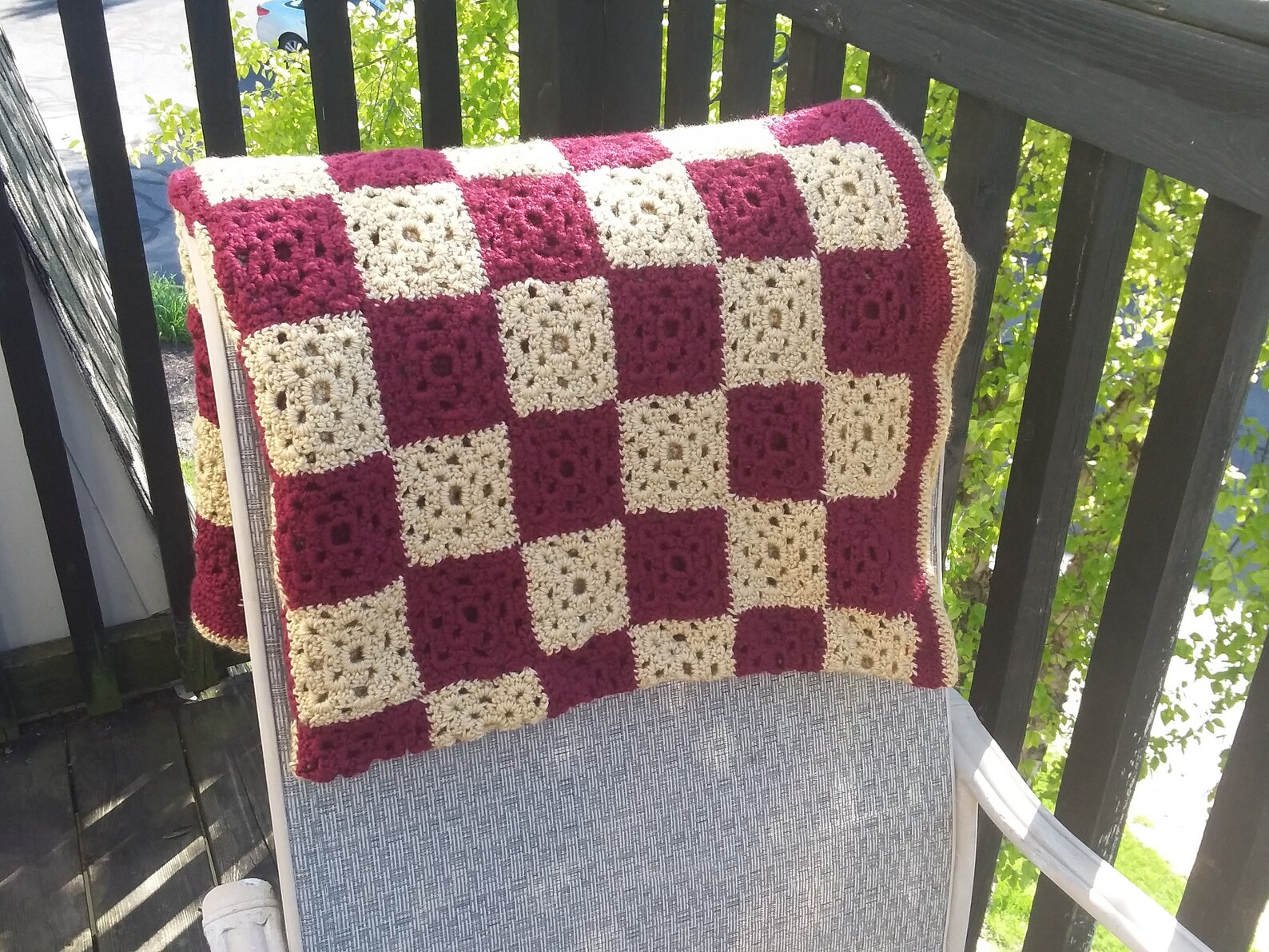 Granny Square Blanket - Etsy