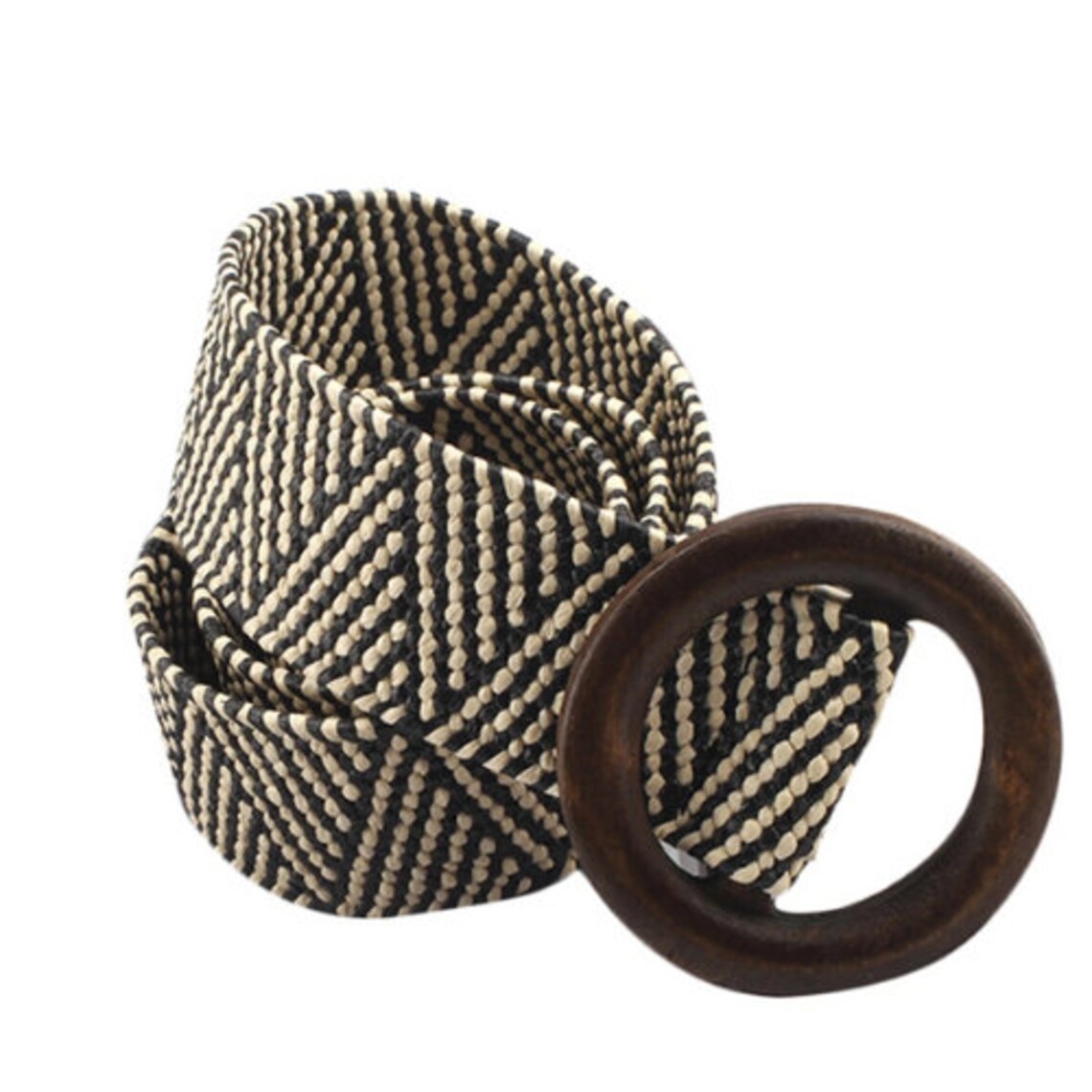 Elastic braided waist belt | Etsy