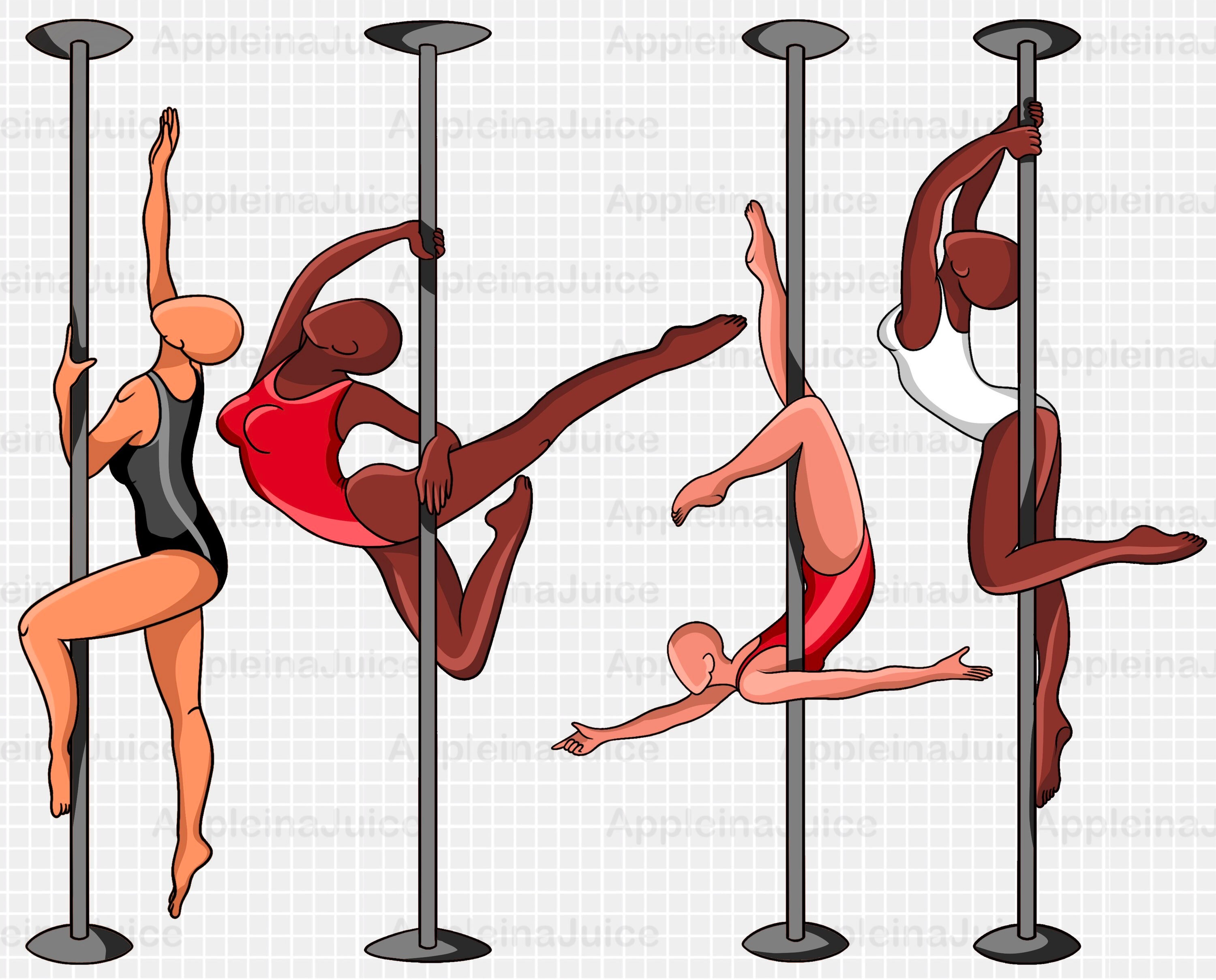 Procreate Poses Brushes. Procreate Dynamic Figure. Procreate - Etsy