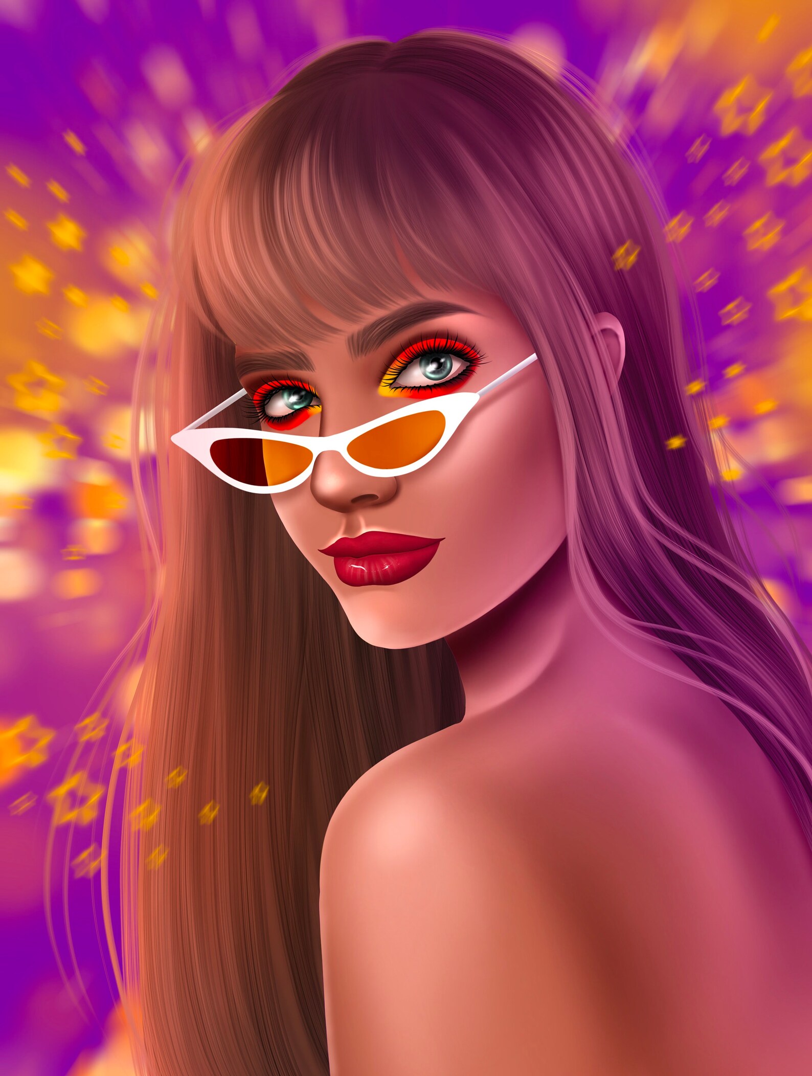 Photoshop Glasses Brushes Portrait Guide Brush Photoshop Etsy