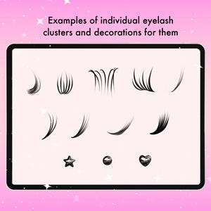 Procreate Eyelash Brushes. Procreate Eye Makeup Brushes. Procreate ...