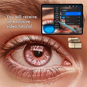 Procreate Eye Brushes. Procreate Female Eyes. Procreate Realistic ...