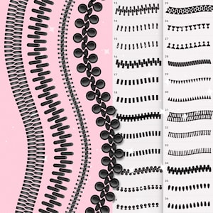 Procreate Zipper Brushes. Procreate Zip Brush Set. Brushes for Ipad ...