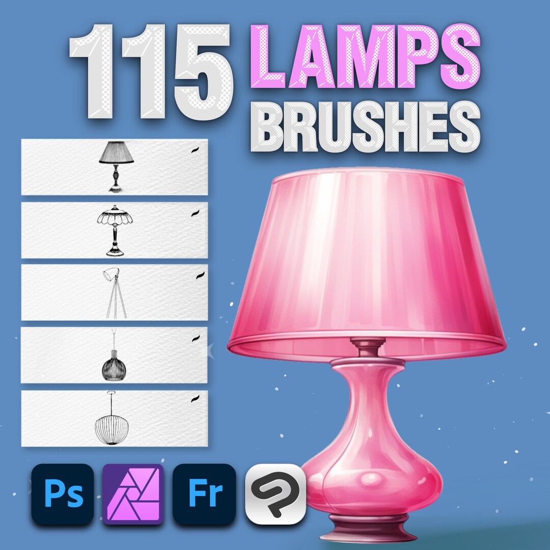Photoshop Interior Brushes. Photoshop Lamps Stamps. Photoshop Light ...