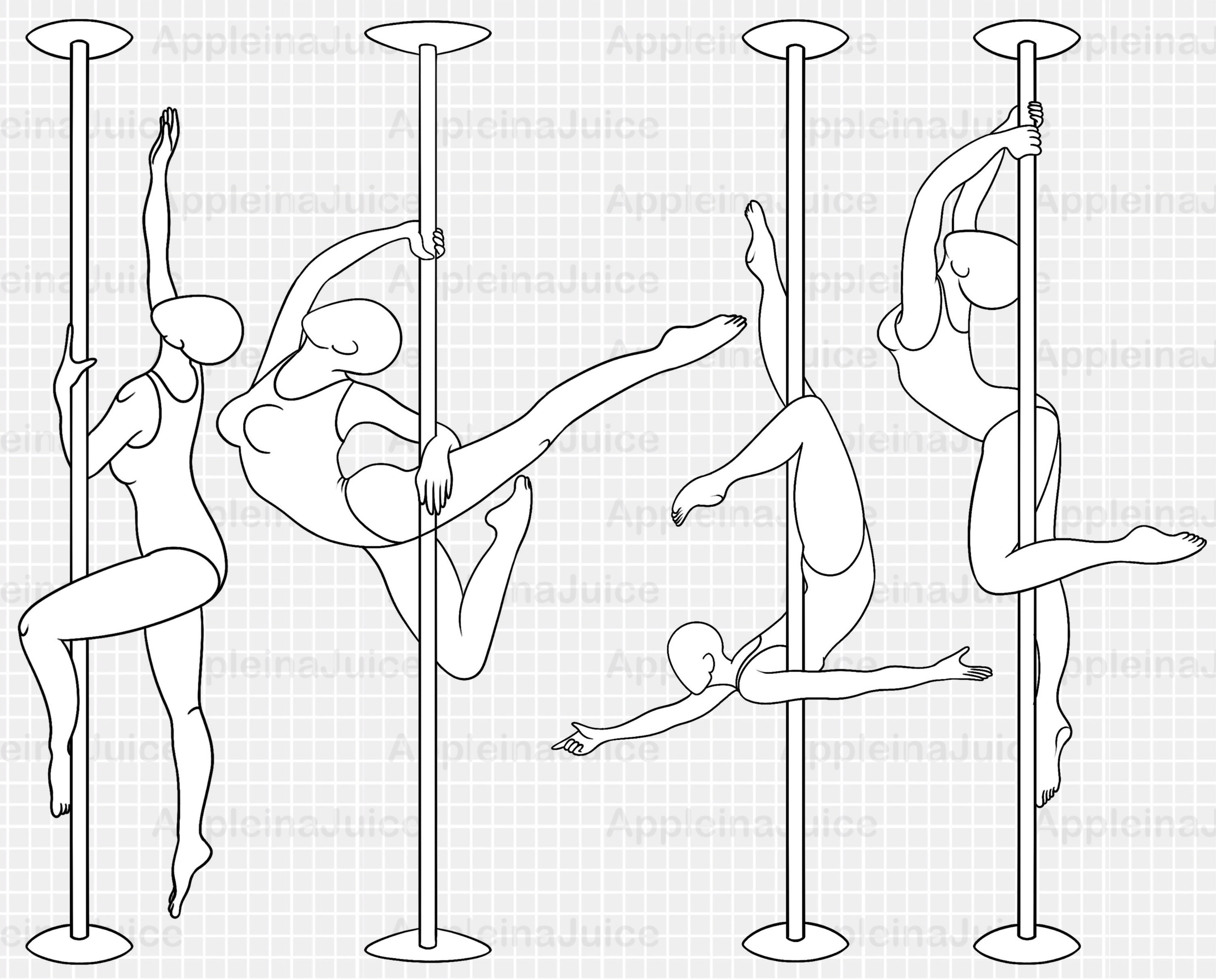 Procreate Poses Brushes. Procreate Dynamic Figure. Procreate - Etsy