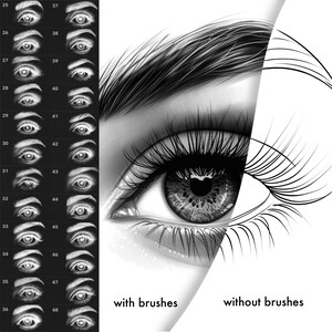Procreate Eye Brushes. Procreate Female Eyes. Procreate Realistic ...