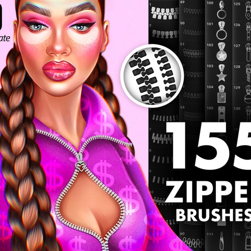 Zip Brushes for Procreate - Etsy