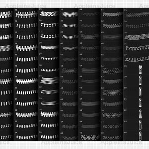 Procreate Zipper Brushes. Procreate Zip Brush Set. Brushes for Ipad ...