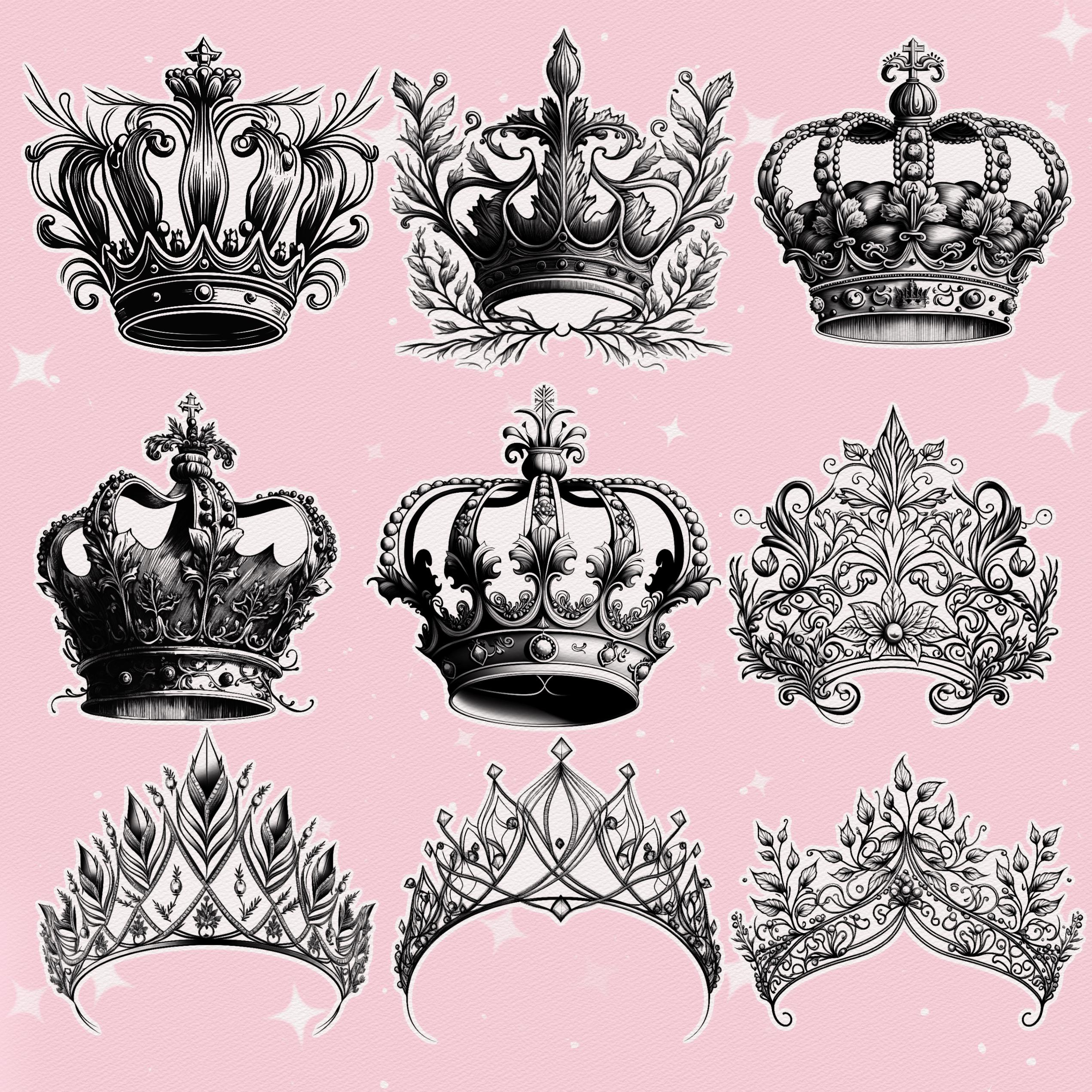 193 Crown Brushes for Procreate - Etsy