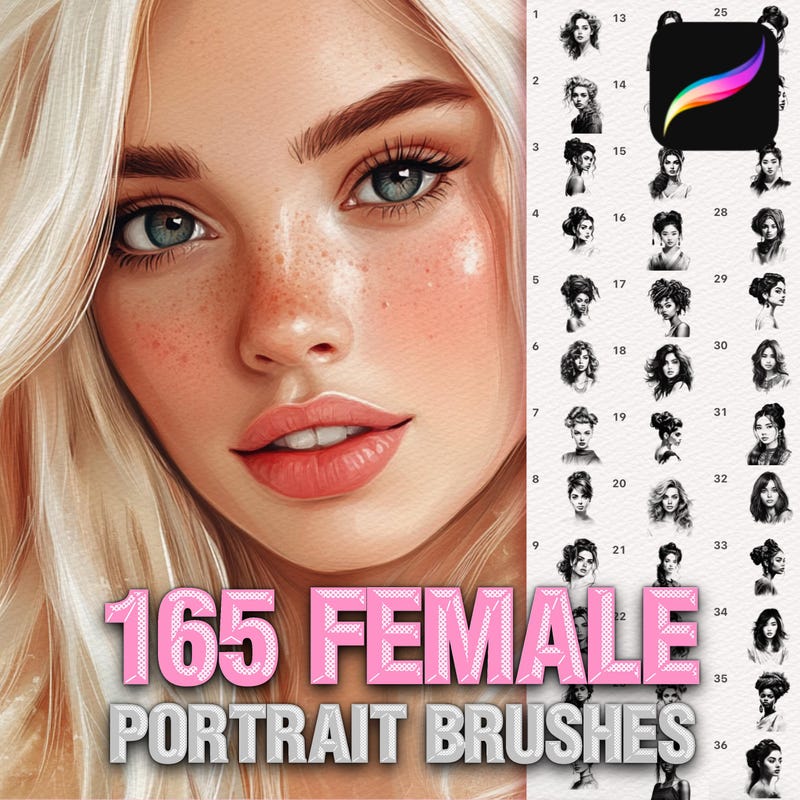 Procreate Portrait - Etsy