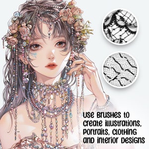 Procreate Bead Brushes. Procreate Fabric Textures Brushes - Etsy