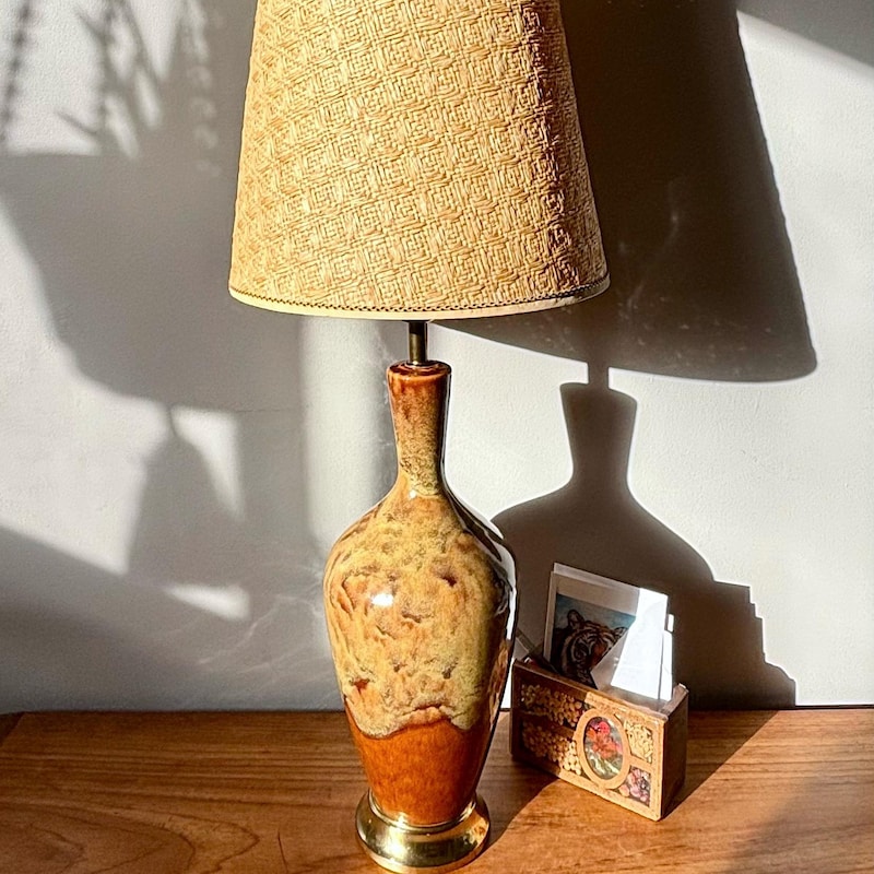 Pottery Lamp - Etsy