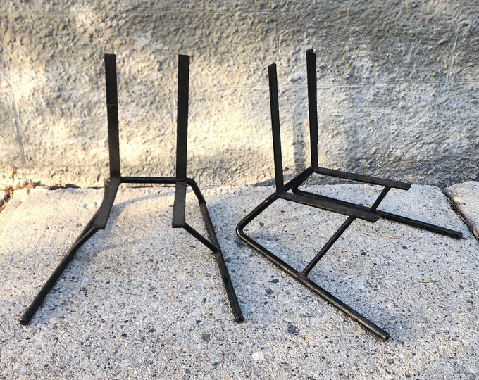 MCM Wrought Iron/ Metal Speaker Stands Circa 1950- Early 60s - Etsy