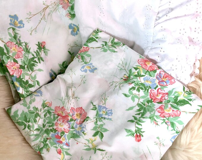 JP Stevens Full (double) Size Sheet Set~ Percale Circa 1978 (flat ...