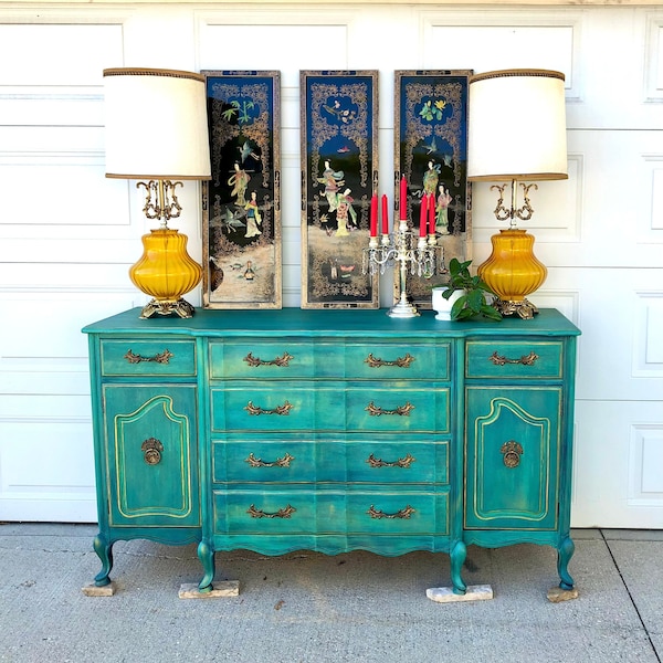 French Provincial Buffet - Etsy