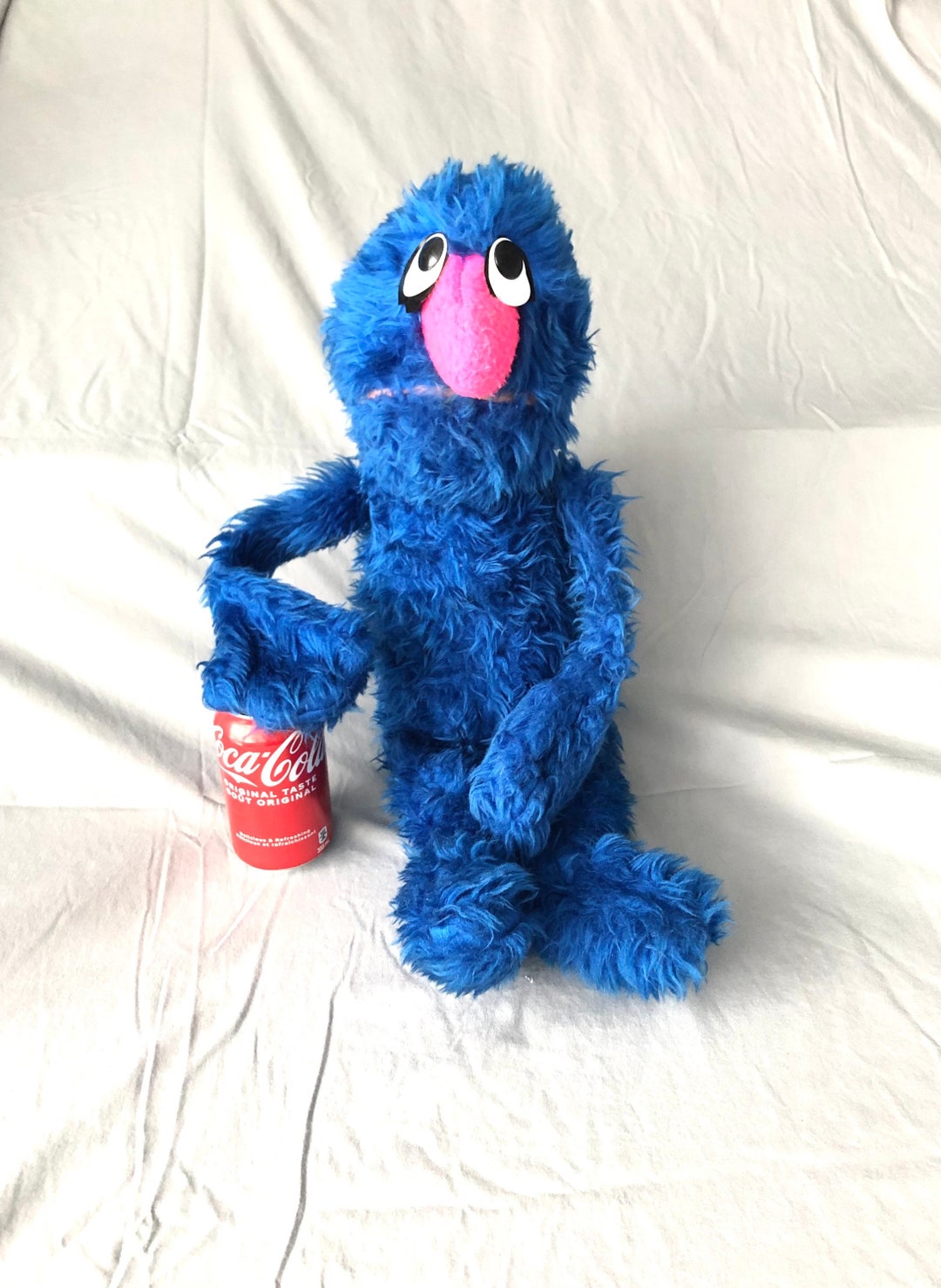 Muppet Monster/ Sesame Street Style "blue Furry Monster"- Circa 1960 ...