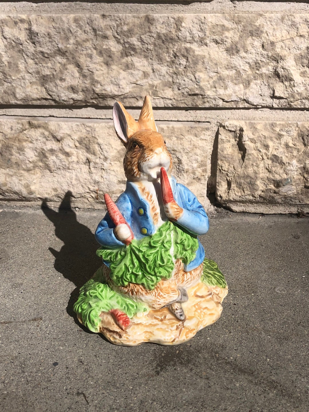 Vintage Peter Rabbit Music Box Figure Circa 1980-1990s - Etsy