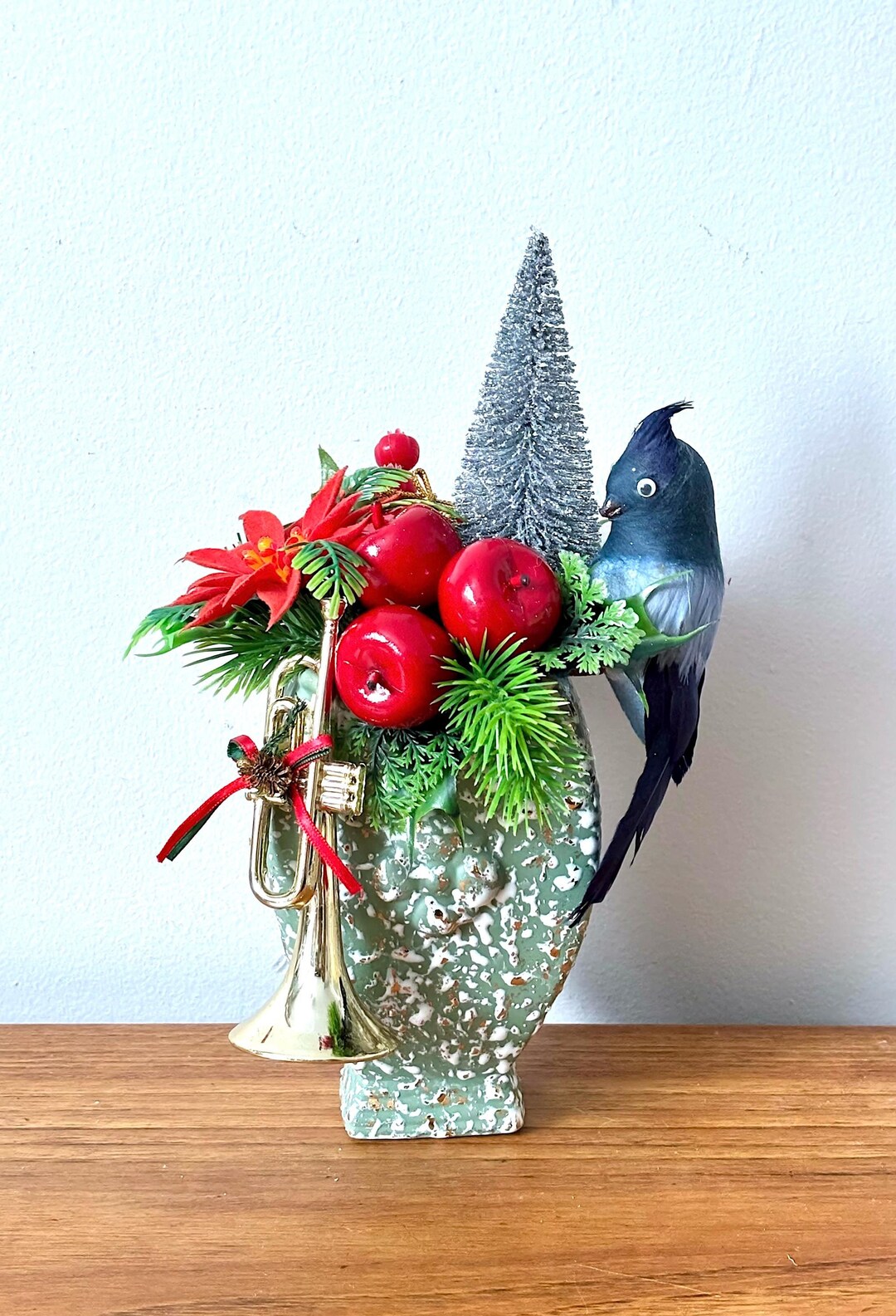 MCM Christmas Kitsch Table Display Arrangement (circa~1950-1970s) 10 ...