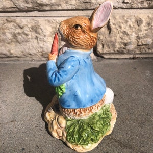 Vintage Peter Rabbit Music Box Figure Circa 1980-1990s - Etsy