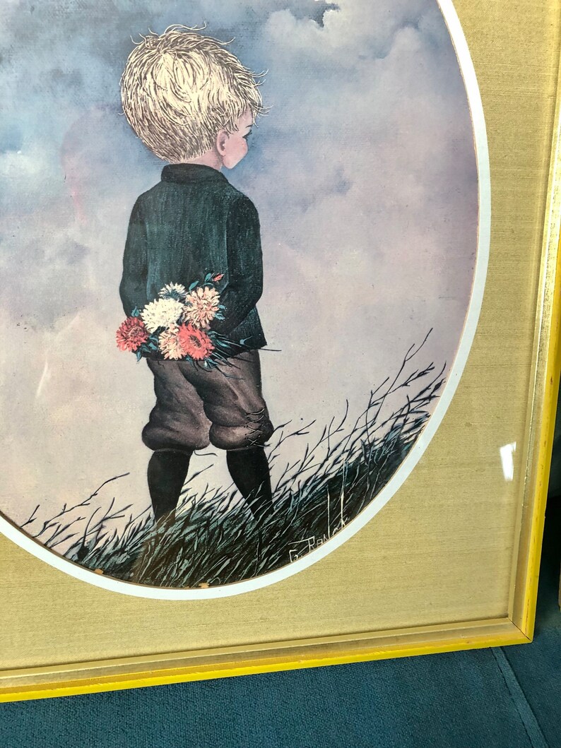 MCM Turner Wall Accessories Heidi & Peter Framed Lithograph - Etsy