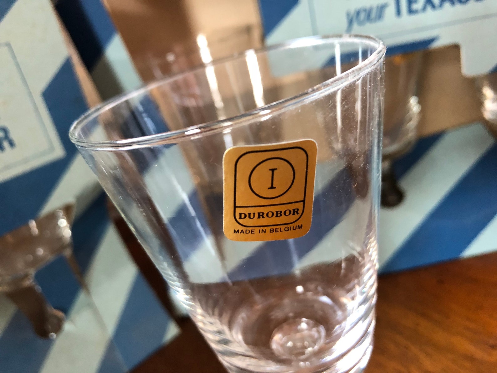 Vintage Durobor Belgium Liquor Glass Set of 6 Made For | Etsy