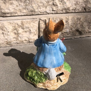 Vintage Peter Rabbit Music Box Figure Circa 1980-1990s - Etsy