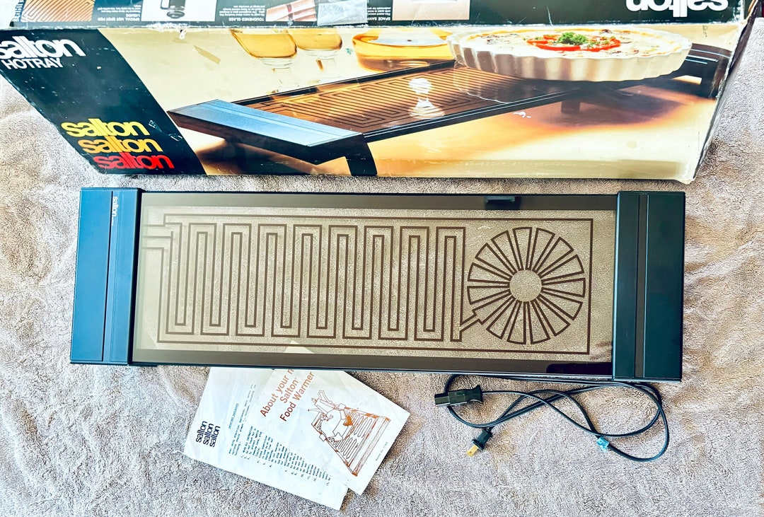 Vintage Salton Hotray ET3: MCM Food Warming Tray, 1970s - Etsy