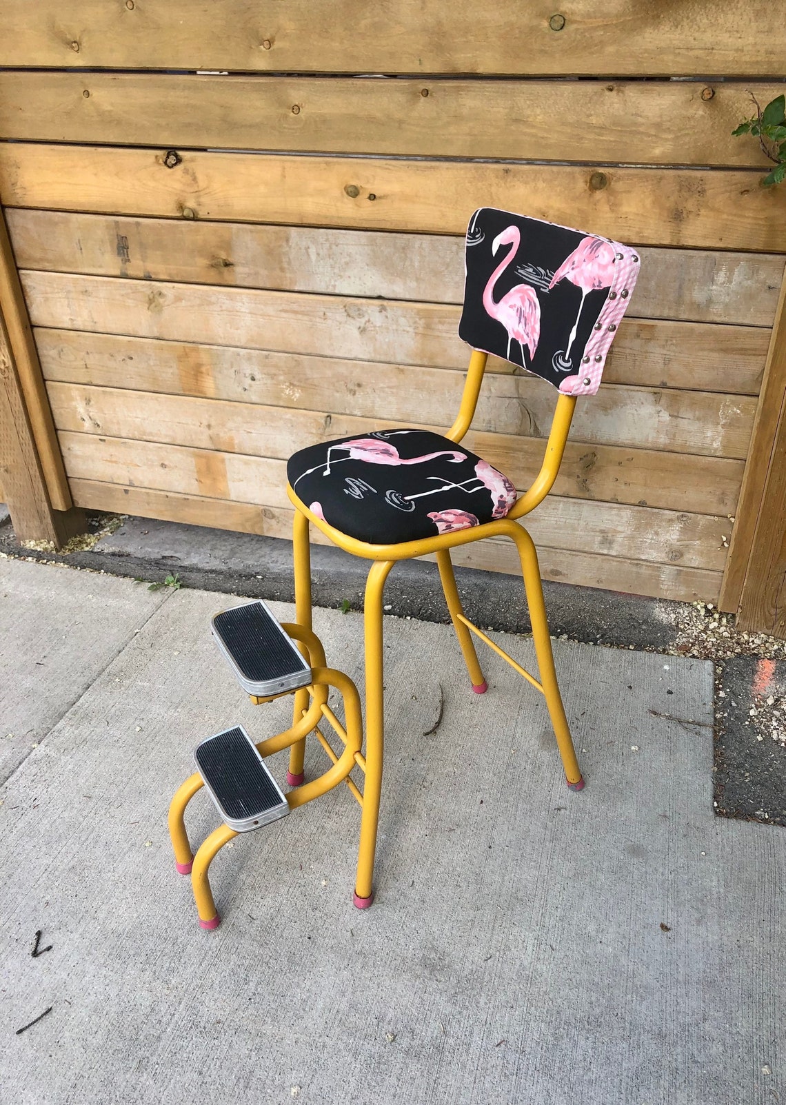 MCM Atomic Era Folding Step Stool~ Cica 1950-1960s - Etsy