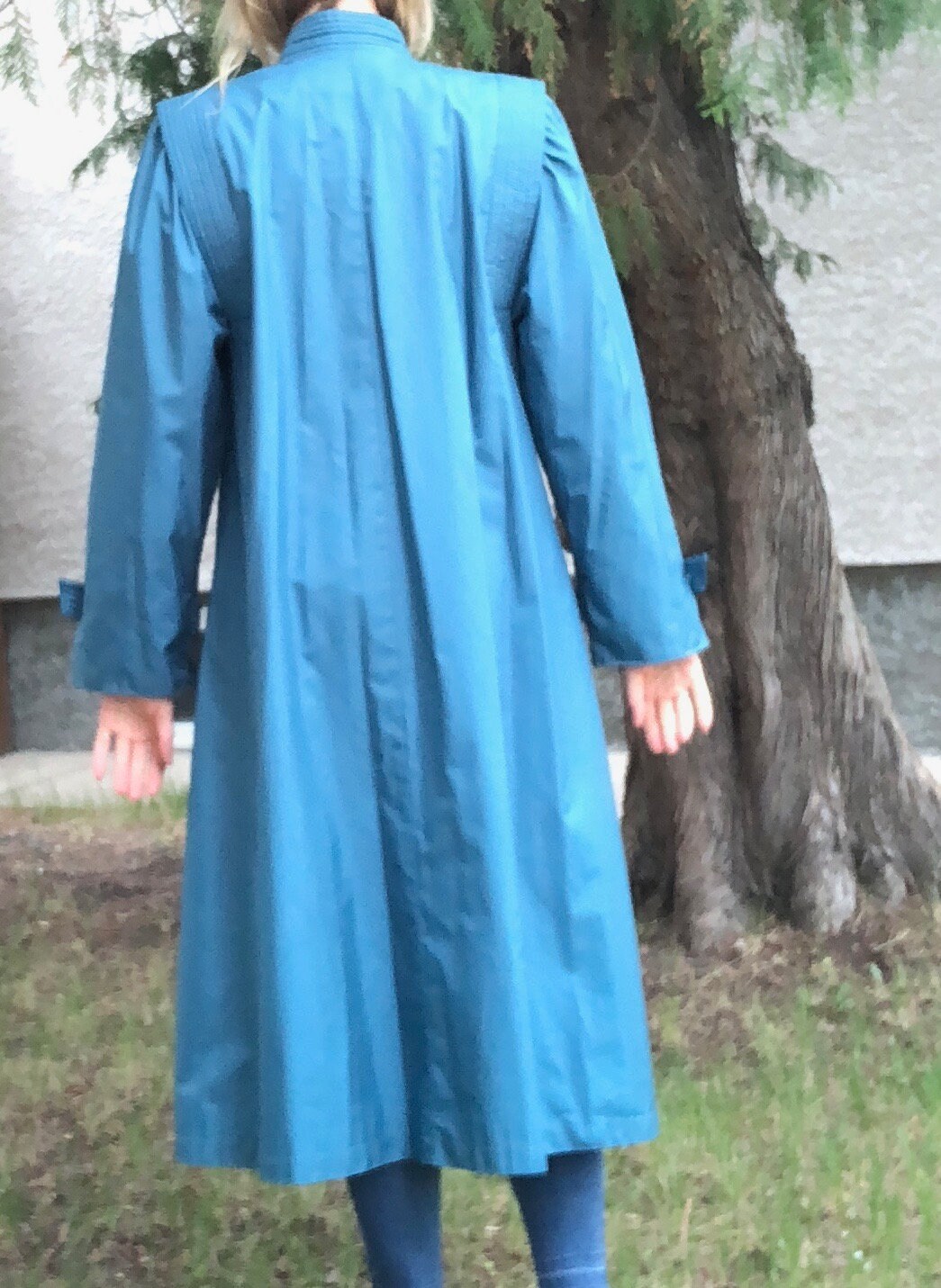 1980s Fleet Street All Weather (lined) Ladies Swing-raincoat (vintage ...