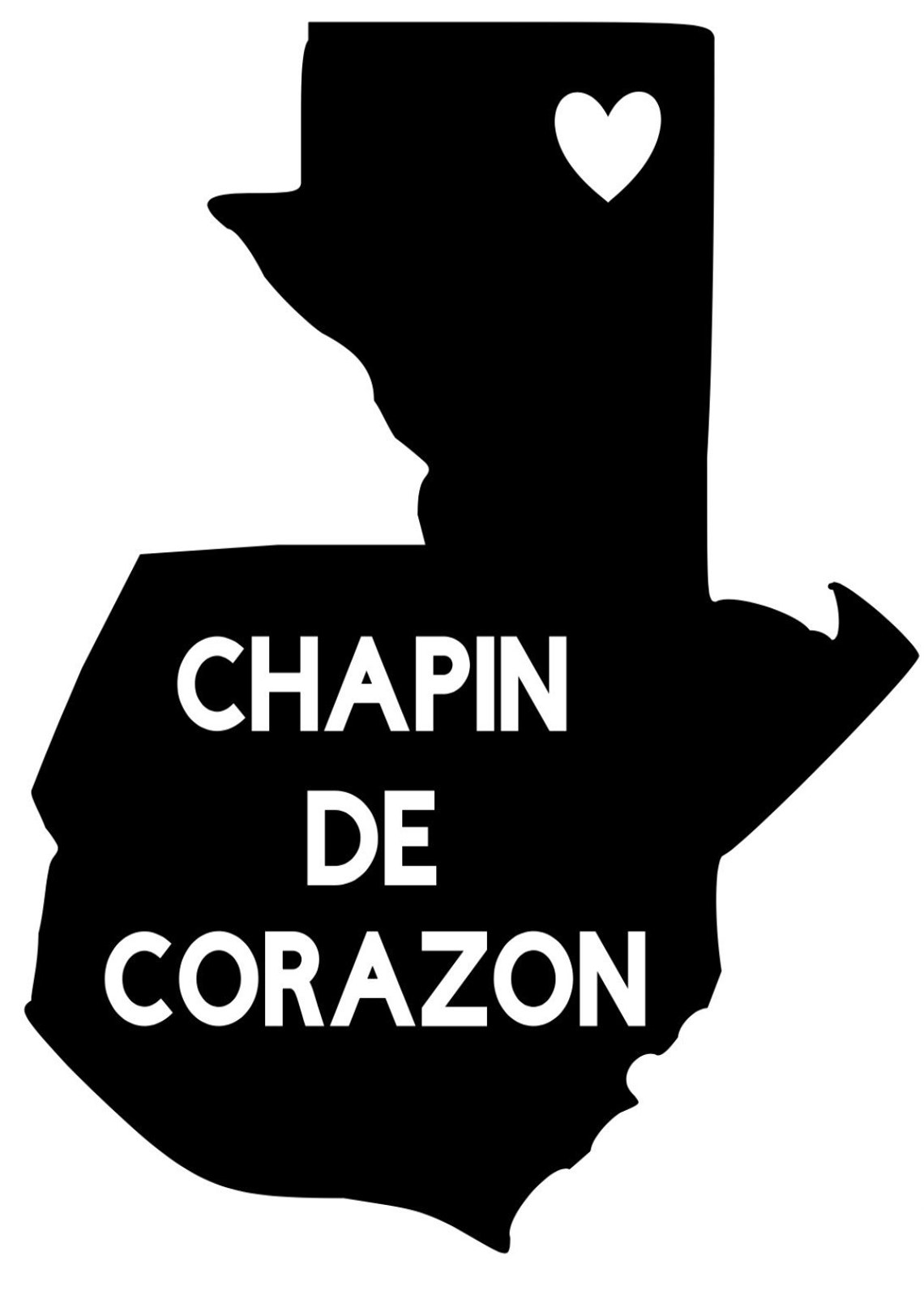 Chapin Decal/ Guatemala Decal | Etsy