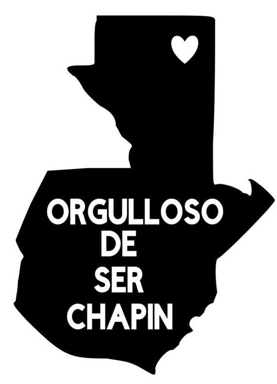 Chapin Decal/ Guatemala Decal | Etsy