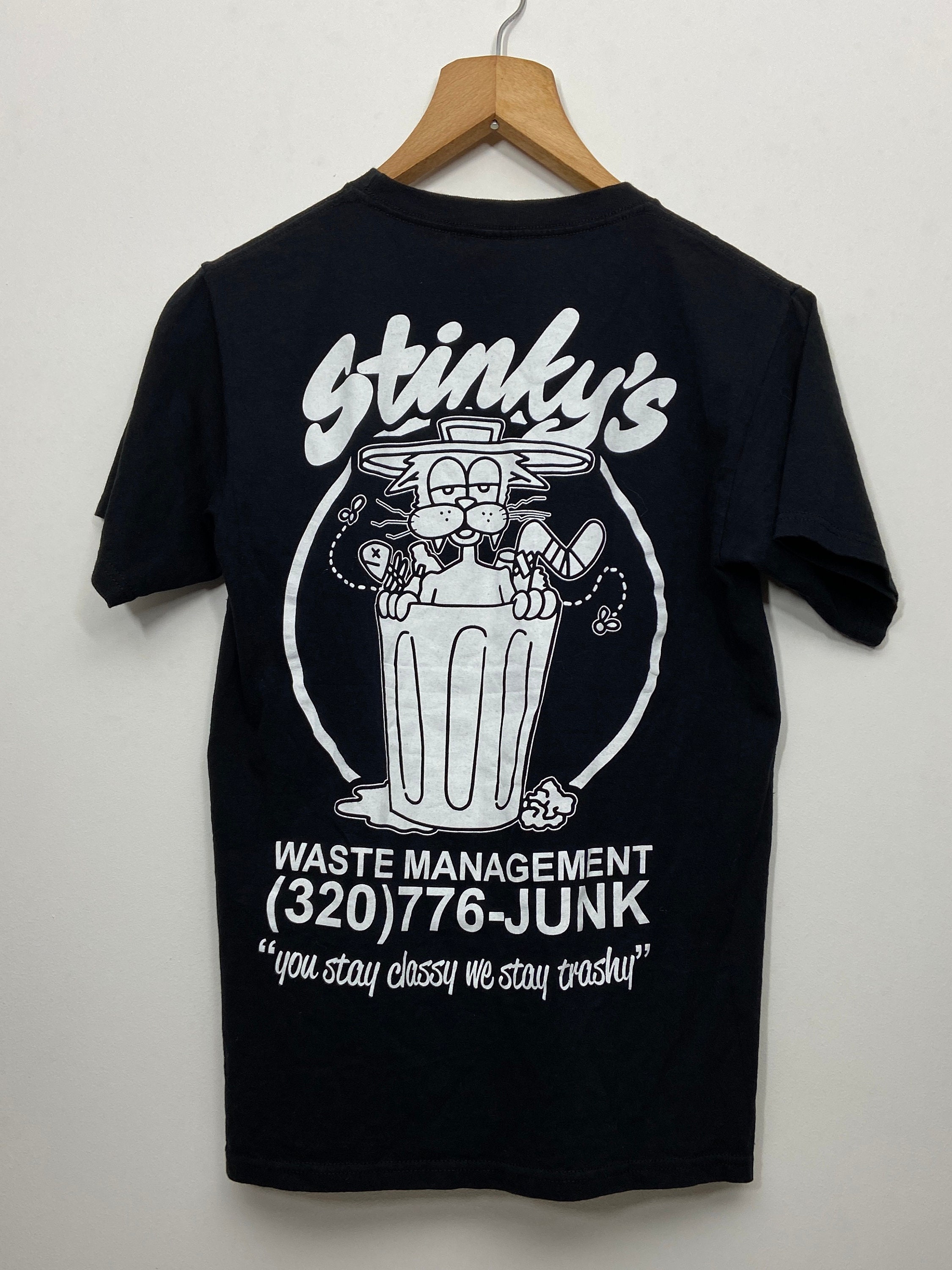 Stinkys Waste Management Printed T-shirt, Size S - Etsy