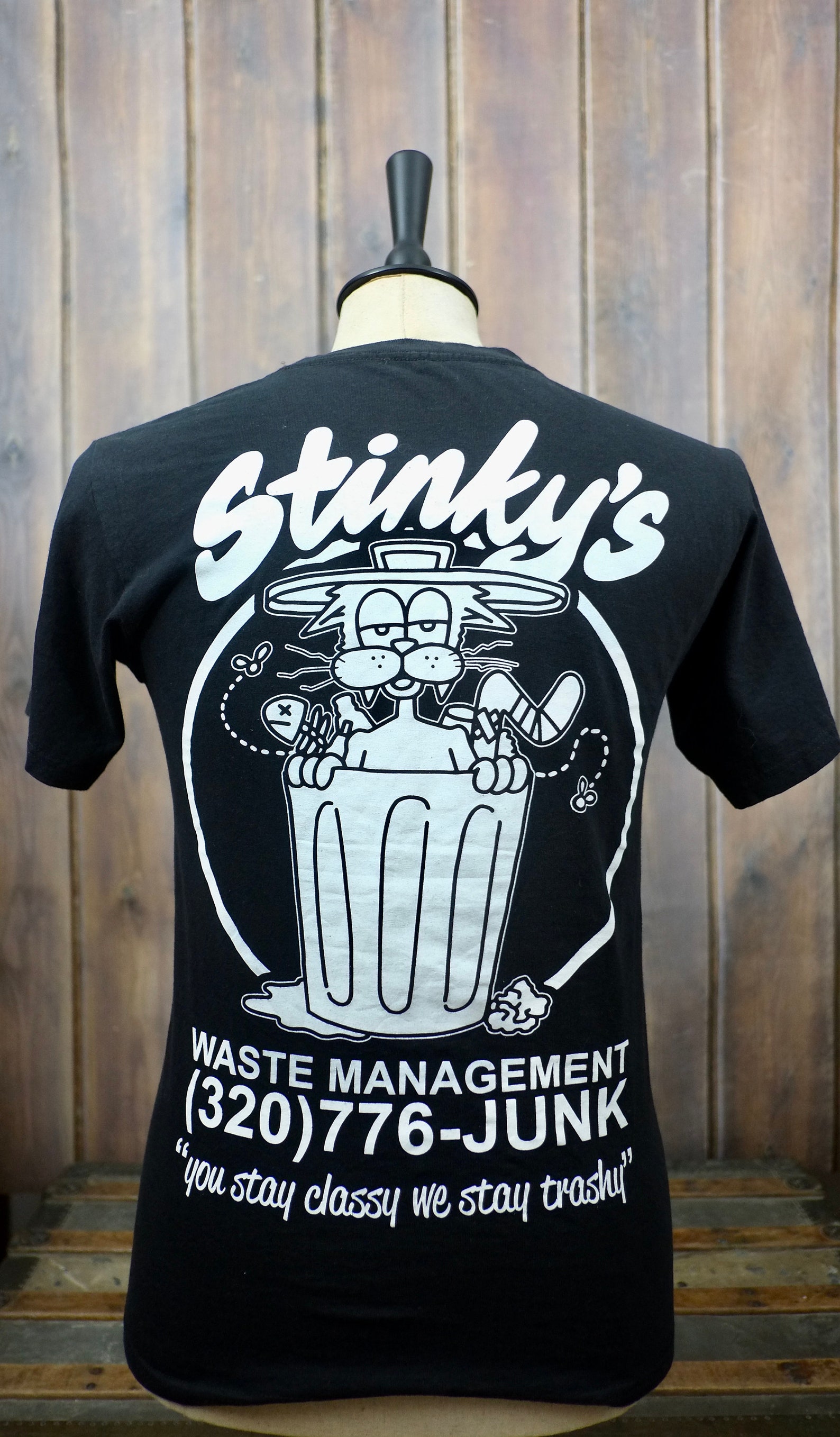 Stinkys Waste Management Printed T-shirt, Size S - Etsy