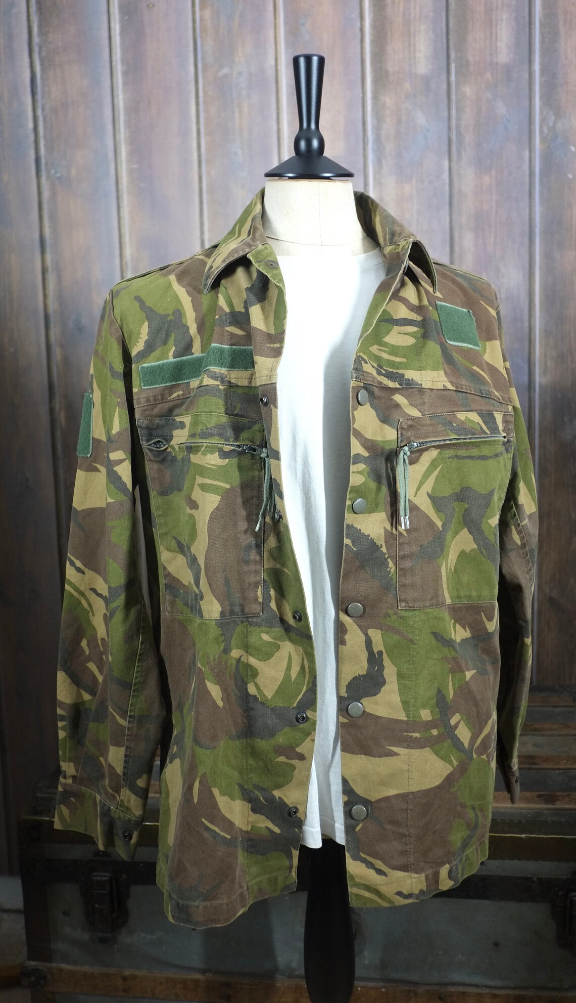 Seyntex Camouflage Military Jacket - Etsy