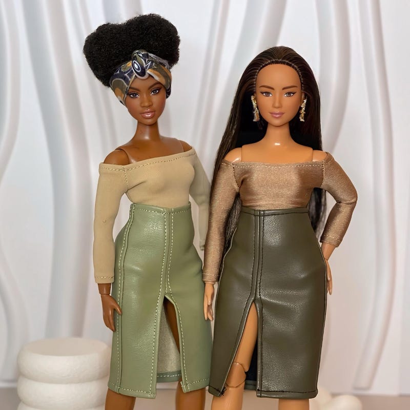 1/6 Scale Doll Bodysuit - Etsy UK