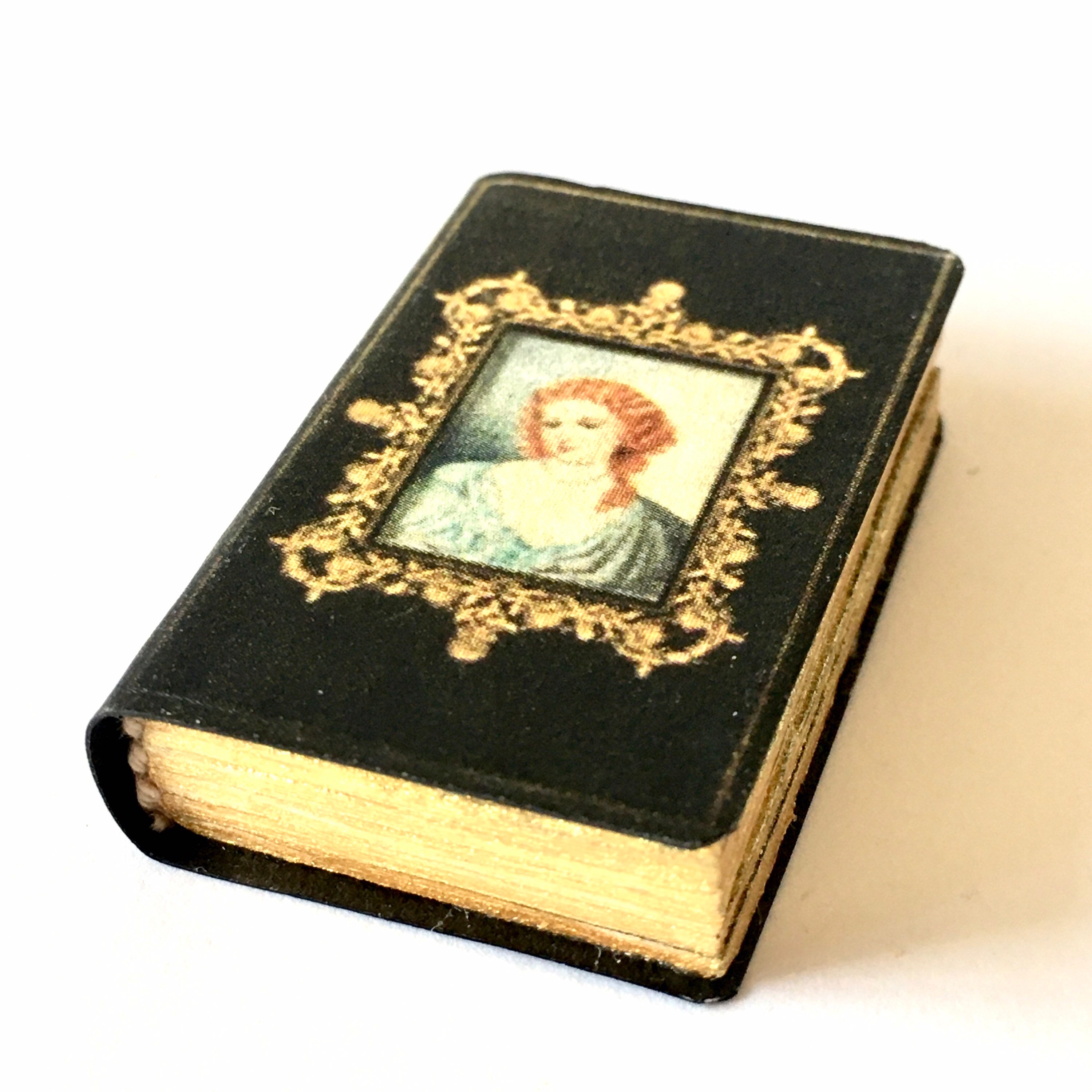 Antique Miniature Book Dollhouse Library 1:6 scale Miniature Book ...