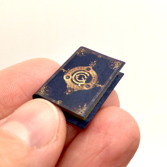 1:12 Scale Dollhouse Miniature Book Dollhouse Decor | Etsy