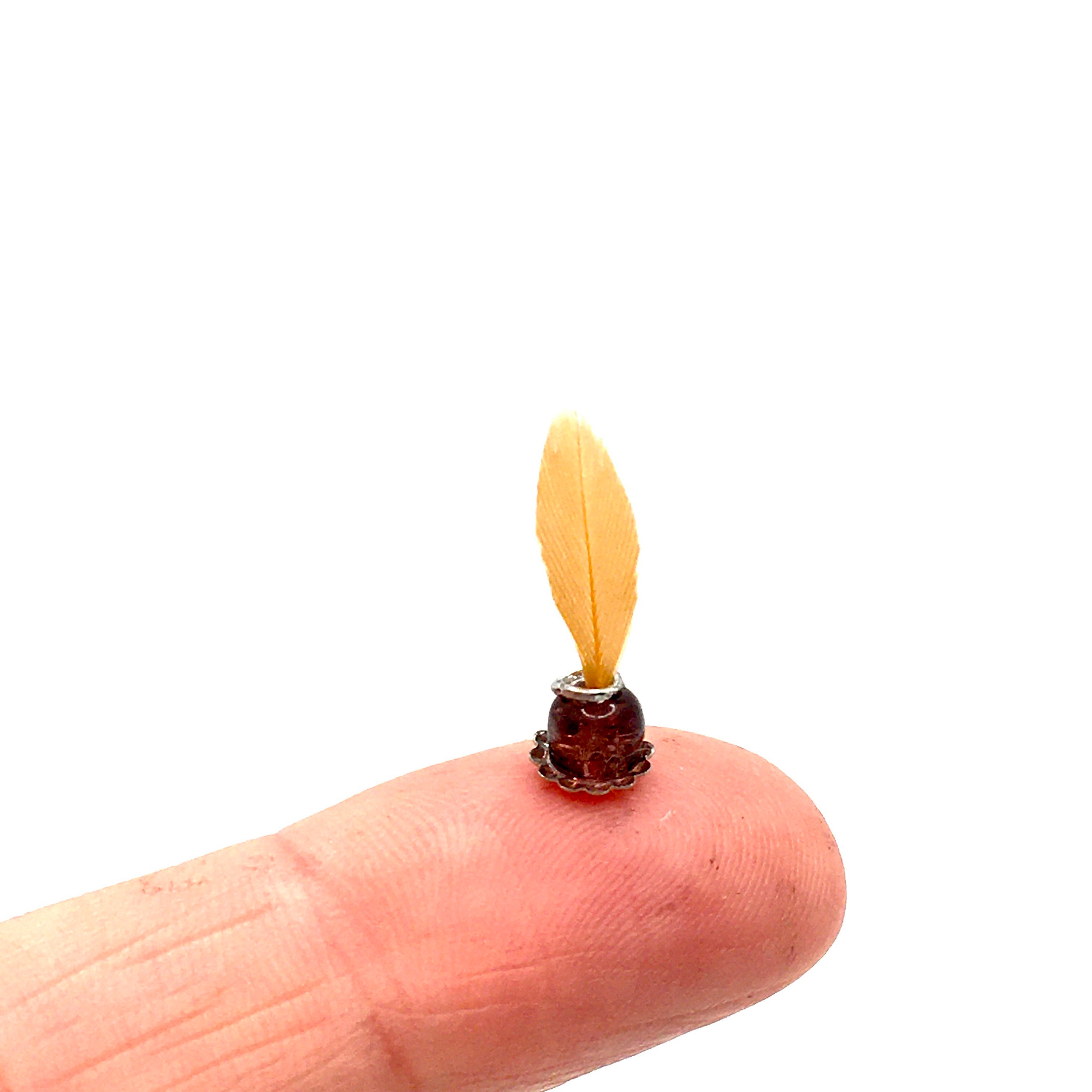 1:24 scale Set with Miniature Book Quill & Ink and Whisky | Etsy