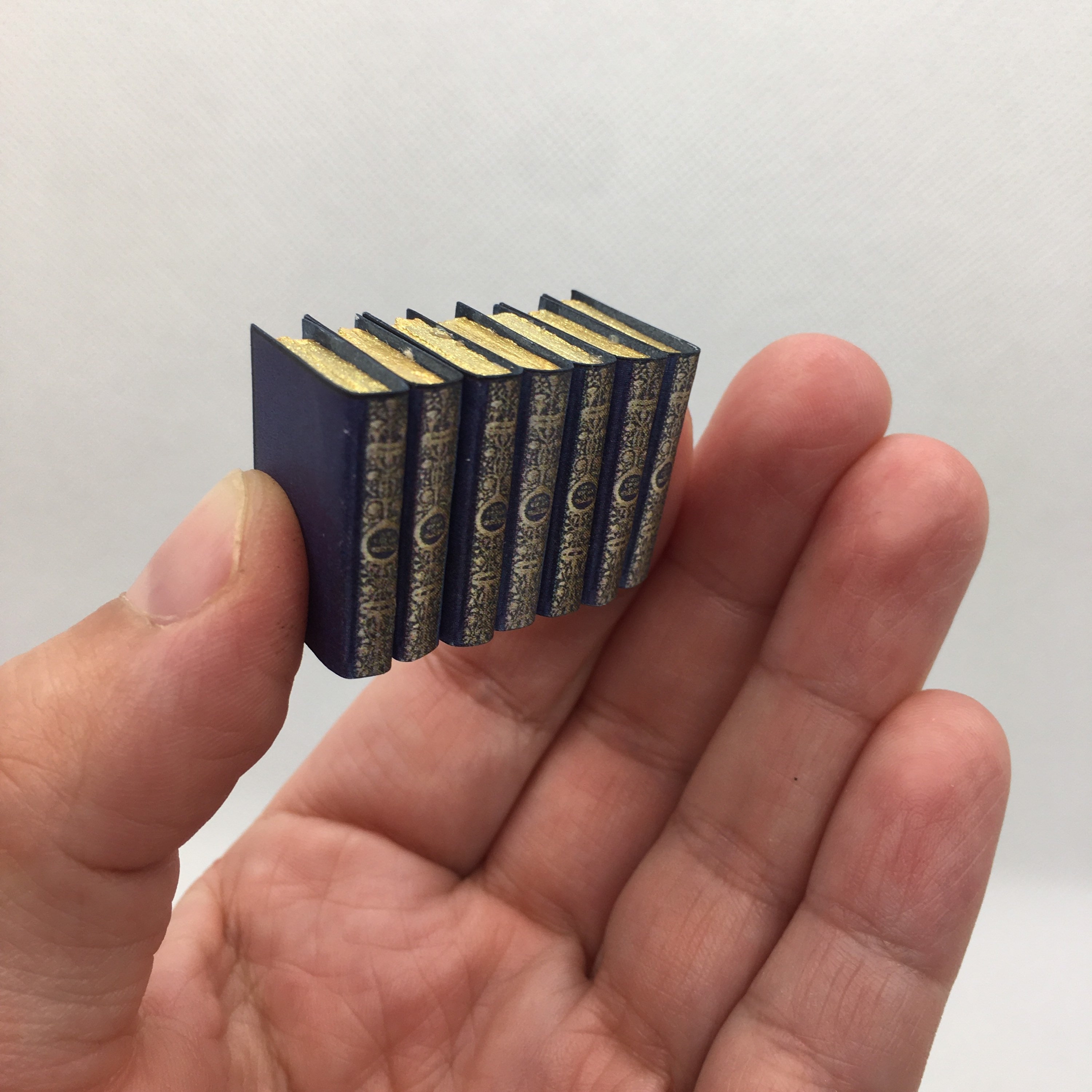 1:12 Scale 7 Volume Miniature Dictionary Antique Style | Etsy