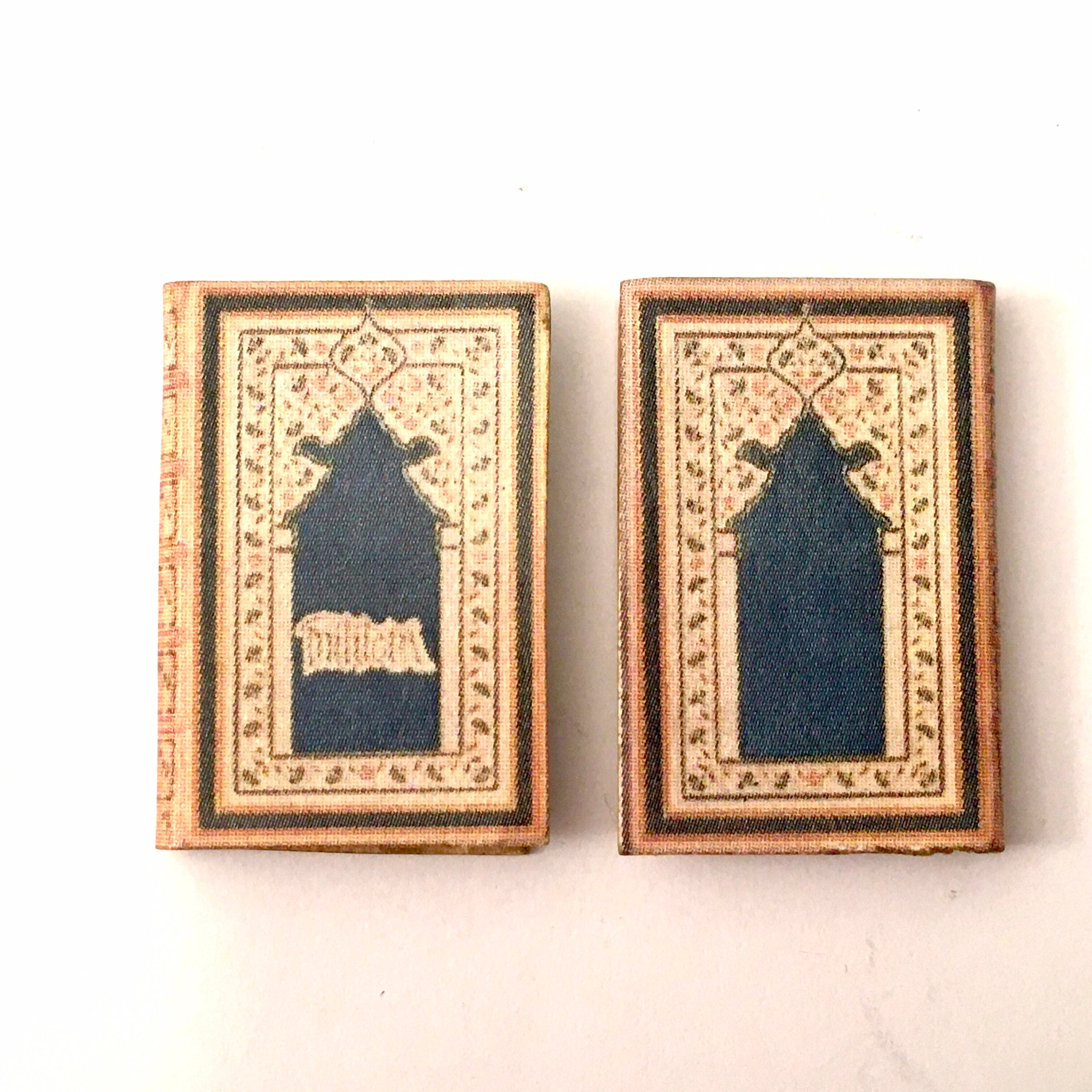 1:12 scale Antique Dollhouse Miniature Book Miniature Library | Etsy