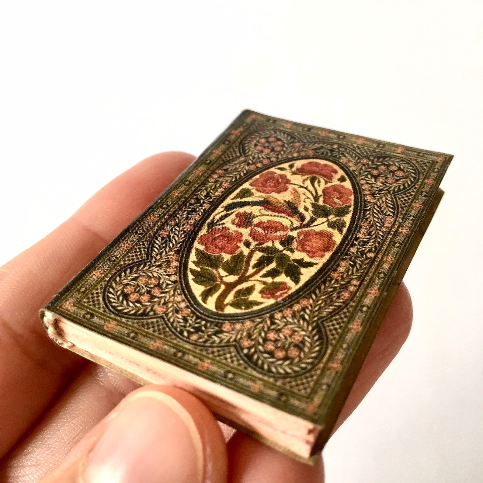 1:6 scale Miniature Dollhouse Book Dollhouse Book Antique | Etsy
