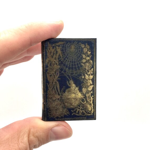 1:6 Scale Miniature Book Antique Style Miniature Dollhouse | Etsy