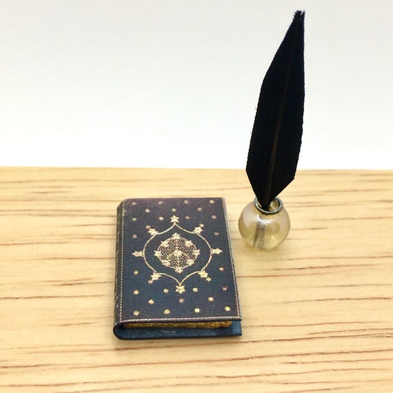 1:12 Scale Pirates Logbook Set With Dollhouse Book and - Etsy