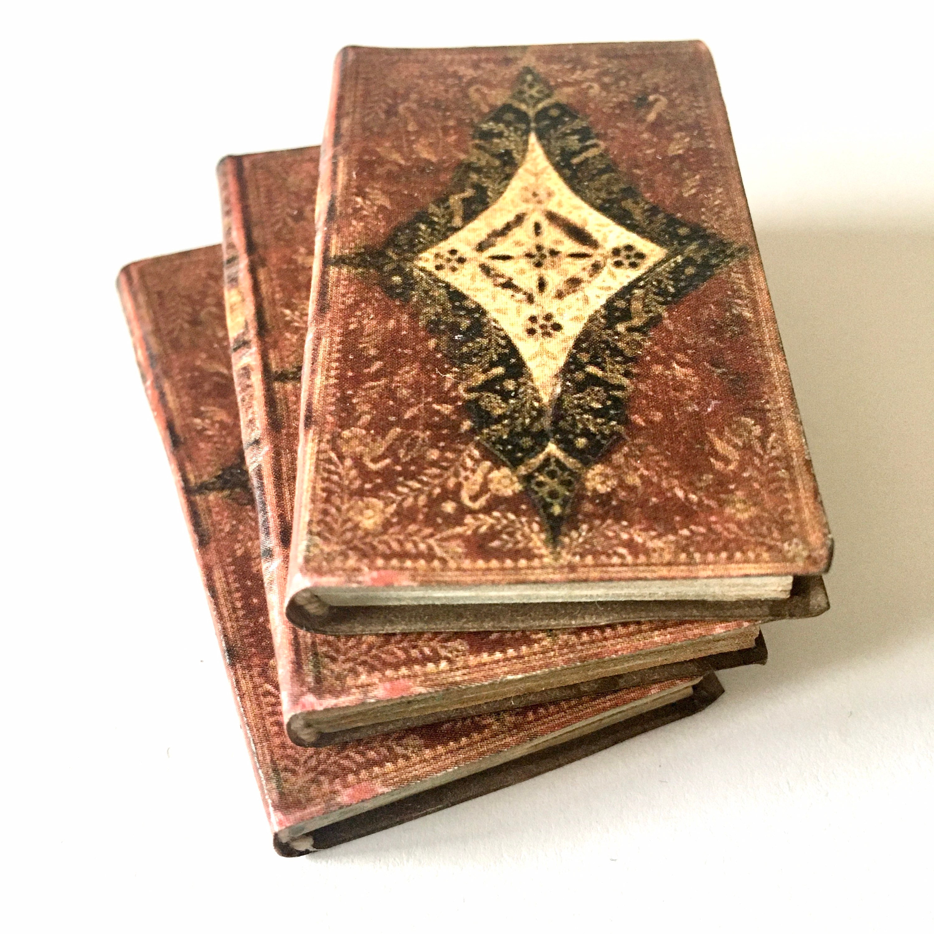 1:6 scale Antique Miniature Book Dollhouse Library | Etsy