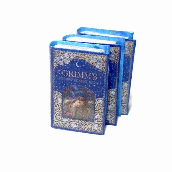 Miniature Library - Etsy