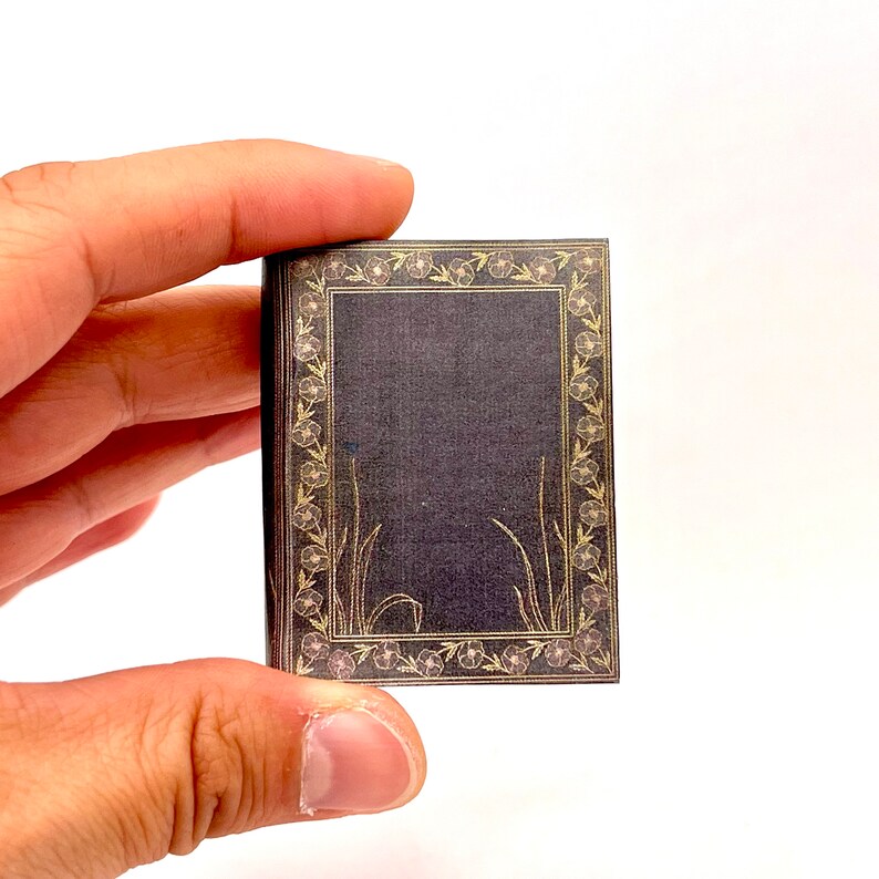 1:6 Scale Miniature Dollhouse Book Antique Miniature Book - Etsy